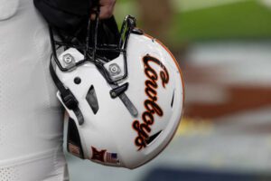Oklahoma State Makes History With New Helmet QR Codes - First Round Mock